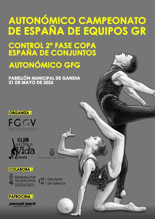 El Campionat Autonòmic Absolut de gimnàstica rítmica tindrà lloc a ...
