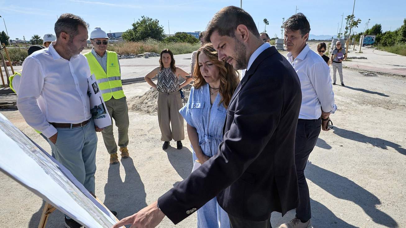 Sanxo Llop ja compta amb el 73% d’execució de les obres d’urbanització ...