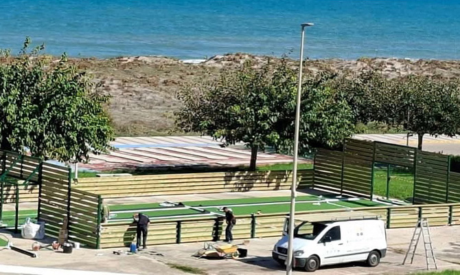 La playa de Daimús tendrá un parque multiusos en la zona sur ...